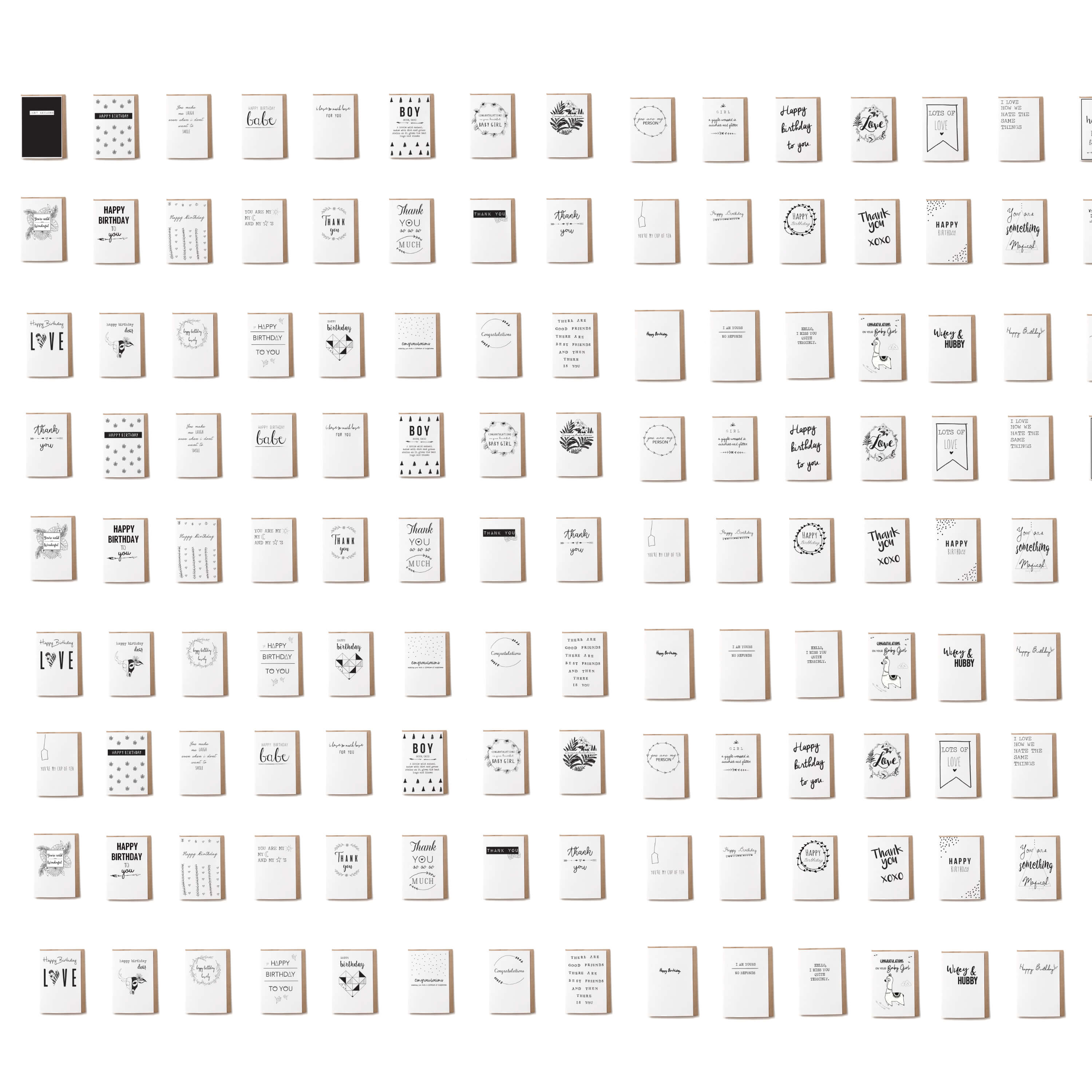 Best Sellers Greeting Cards – Monk Designs